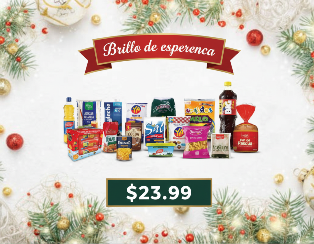 Canastas Navideña Corporativa- Brillo de esperanza - Manualidades Reinita